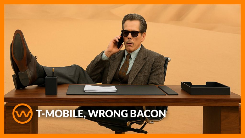 T-Mobile, Wrong Bacon – ORBITAL WHISPERS